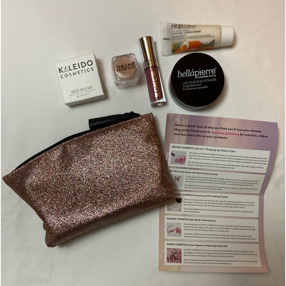 ipsy | Makeup | Ipsy May 29 Glam Glitter Bag With 5 Sample Cosmetic ...